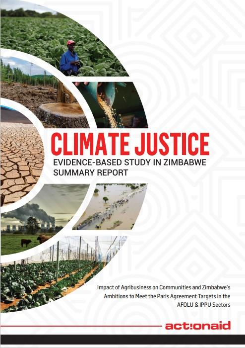 Climate Justice Evidence-Based Study in Zimbabwe Summary Report ...